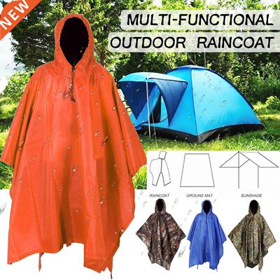 Multifunctional Camo Raincoat Military Impermeable Waterpro