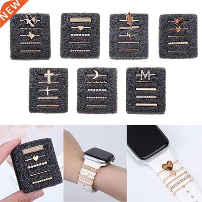 For Watch Band Metal Charms Decorative Ring Diamond Ornamen