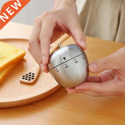 Household Kitchen Timer Mechanical Counters Stainless Steel