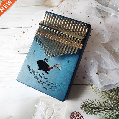 Kalimba 17 Keys Thumb Piano High Quality Wood Mahogany Acaci