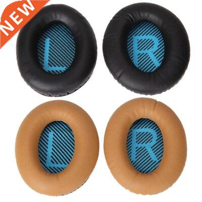 Black Replacement Earpads Ear Leather Pad Pads Cushions for