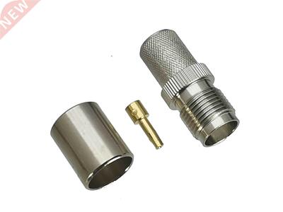 10Pcs Connector TNC Female Jack Crimp RG8 LMR400 RG21 Cable