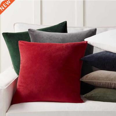 Cushion Cover Velvet Decoration Pillows For Sofa Living Room