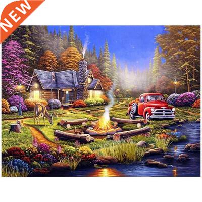 Diamond Painting Kits for Adults DIY Scenery Kids Paint By N
