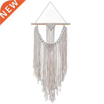 Nordic Woven Tassel Hanging Tapestry Boho Hollow Geometric M