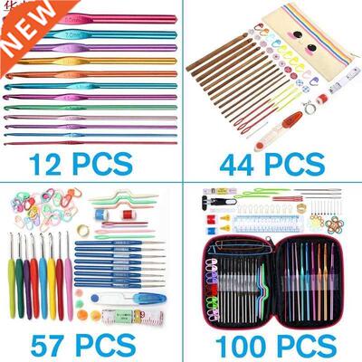 Premium Crochet Hooks Set With Case Knitting Needles Set DIY