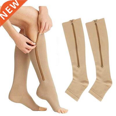Copper Compression Sock Compression Stockings zipper compres