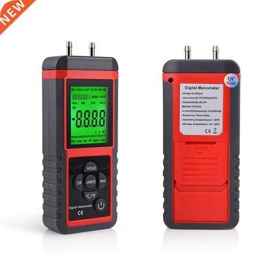 Professional Manometer Handle Differential Air Pressure Gaug