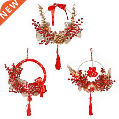 Chinese Style Wedding Background Wreath Photography Props Ha