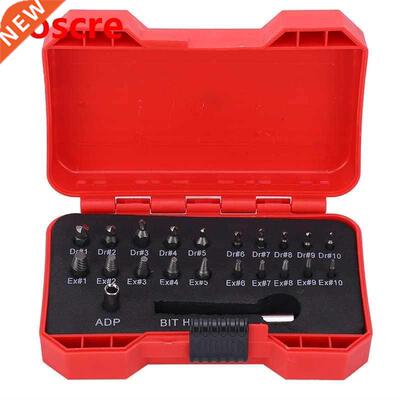Manual Damaged Screw Extractor Set Broken Screw Remover Scre