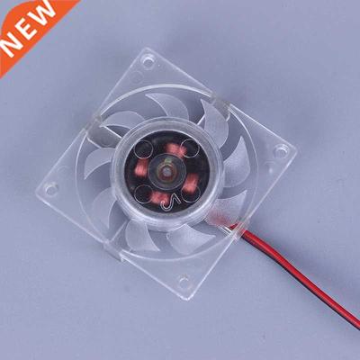 40mmx40mmx10mm Slient 12V 2Pins Transparent CPU Fan 适用于 P