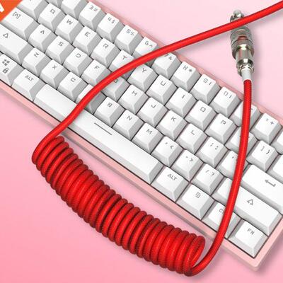 New Mechanical Keyboard Aviator Cable Aviation Connector Coi