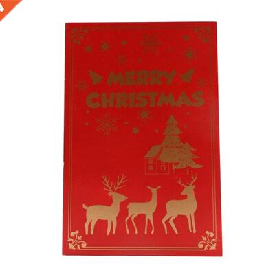 G6DA Chrstmas Wooden Advent Calendar Book Santa 24 Days Sto