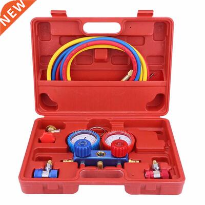 R14a Air Conditioner A/C Manifold Accurate Dual Gauges Gaug