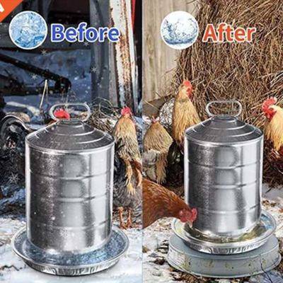 2022 New Chicken Waterer Heated Base Poultry Waterer Drinker