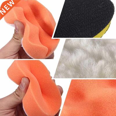 3 inch Sponge Polisher Waxing Pads Buffing Cleaning Set for