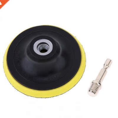 4 Inch(100mm) Hook And Loop Buffing Pad For Sanding Discs, R