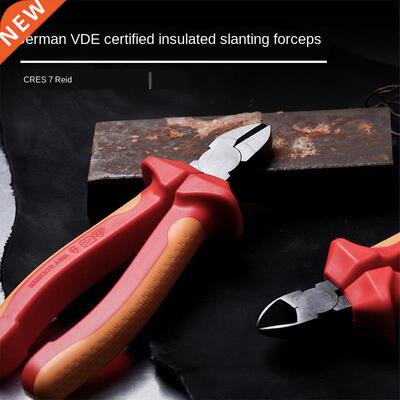 Slanting Forceps Electrical Insulation Shears Steel Wire Dia