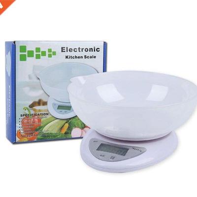 High Accuracy Sensor Digital Kitchen Scale Removable Transpa