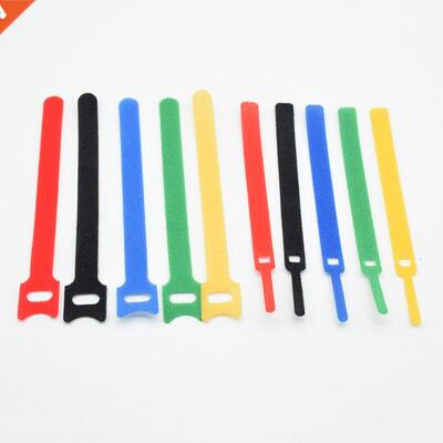 20pcs Nylon Cable Ties Reusable Cord Organizer Keeper Holder