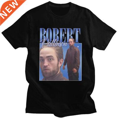 Funny Robert Pattinson Standing Meme T Shirt Men Pre-shrunk