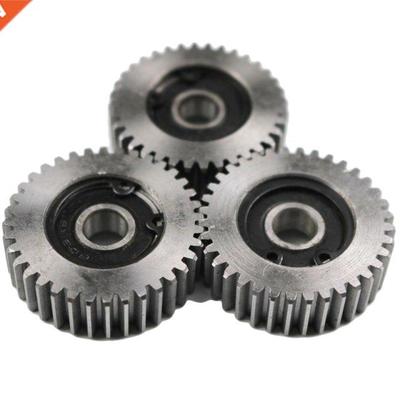 3 Peces Gear Dameter 38 Mm 36 Tooth steel gear Thckness 1