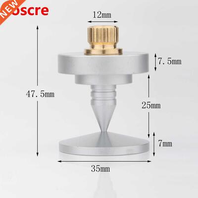 4PCS Speaker Spike Isolation Feet Brass Cone Turntable Ampli