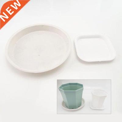 Plastic Round square Shape Flower Pot Drip Trays Planter Cre