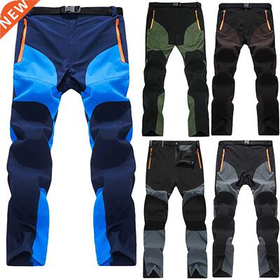 Summer Tactical Waterproof Hiking Pants Men Stch Softshell P
