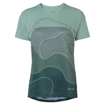 代购VAUDE巍德女士户外T恤速干透气轻量骑行服短袖圆领速干衣