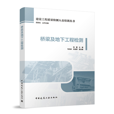 【国图书店】全新正版桥梁及地下工程检测张鹏 主编  韦先林 肖金辉 副主编 著9787112311460