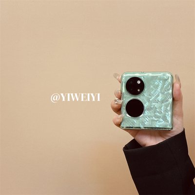 vivo折叠亚克力清新小众手机壳