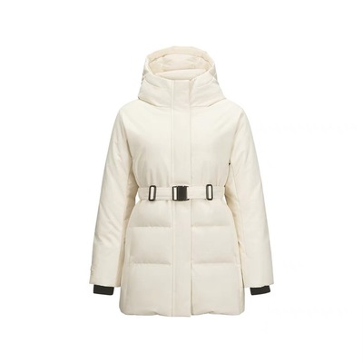 防泼水梭织中款羽绒服外套