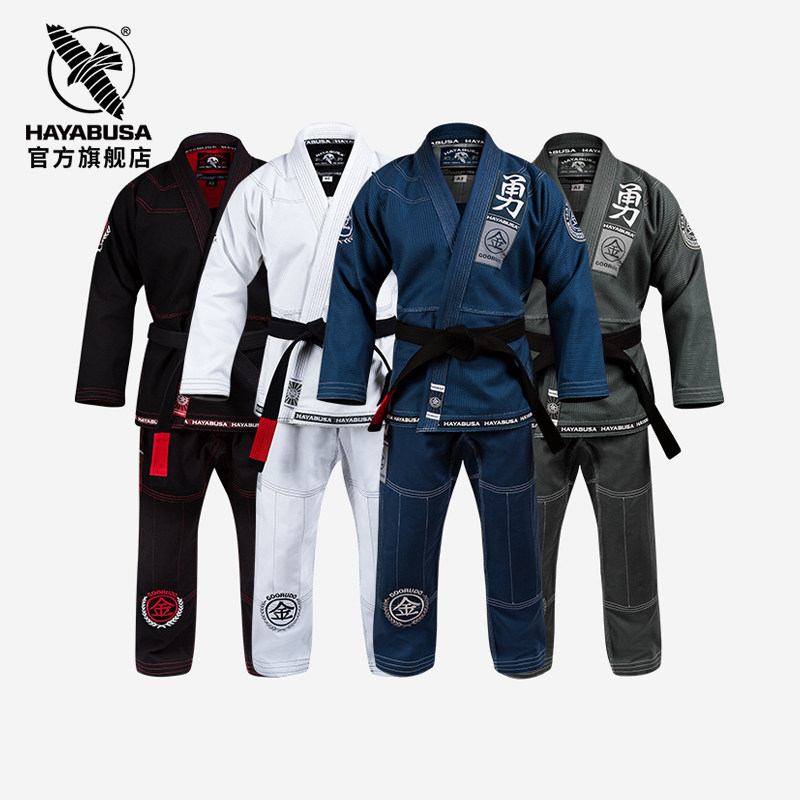HAYABUSA 隼柔道服黄金编织巴西柔术服重型金勇系道服柔术道服