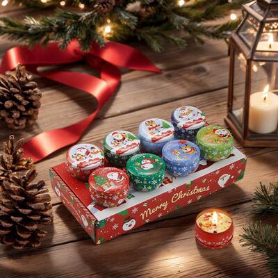 Christmas Aromatherapy Candles Christmas Party Decoration