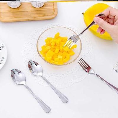 StainlessSteel Knife and Fork Set Small Spoon便携式刀叉套装