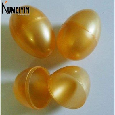 30 plastic easter eggs 6x4cm different colors egg