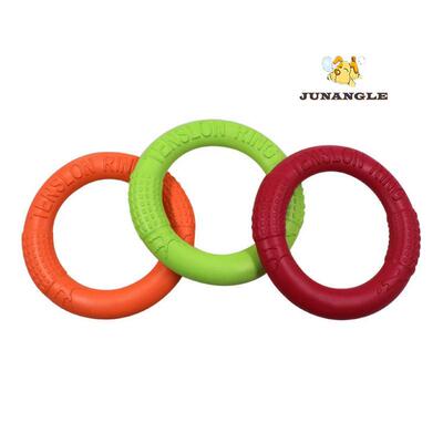 18CM Pet Flying Discs EVA Dog Training Ring Puller Resistant