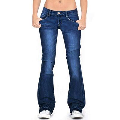Flare Jeans Low Waist Loose Comfortable Jeans For Women Pant
