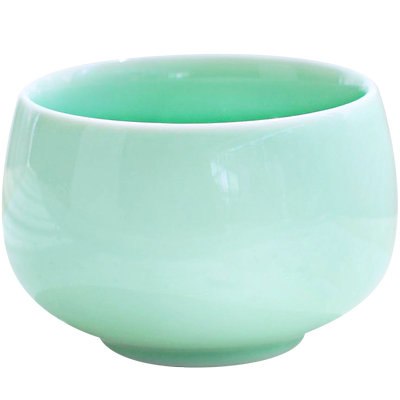 青瓷茶杯陶瓷功夫茶具主人杯