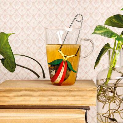 物舍×Ototo Design茶叶捕捉器茶滤Tea Trap创意不锈钢泡茶茶具