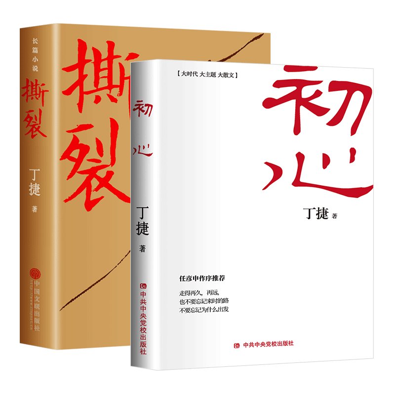 初心 撕裂 丁捷著 中央党校出版社 《追问》作者又一力作 当代政论散文集