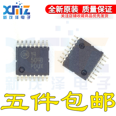 原装 MC14504BDTR2G MC14504 丝印14504B TSSOP-16 转换器芯片