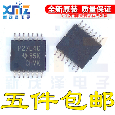 TLC27L4CPWR TLC27L4CPW 丝印P27L4C 贴片TSSOP14 放大器芯片