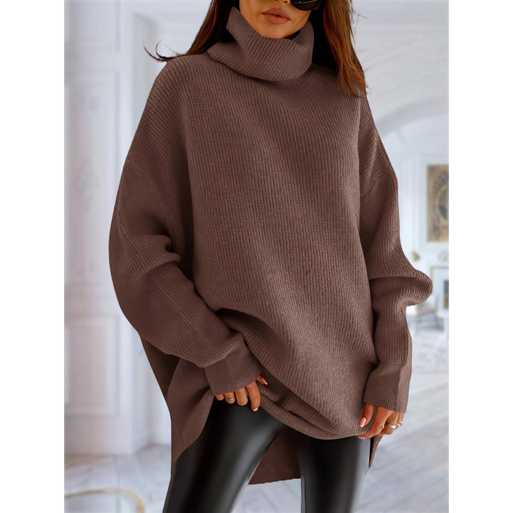 C 68071 Women's Loose Knit Sweater 女式针织毛衣