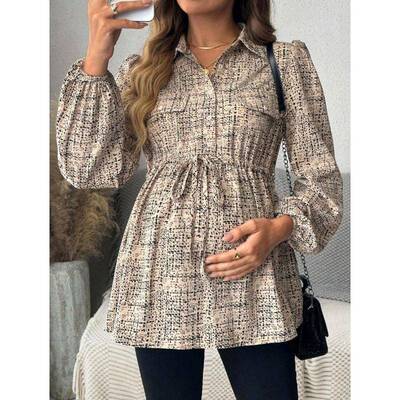 H 42157 Elegant Long Sleeve A-line Dress 优雅长袖 A 字连衣裙