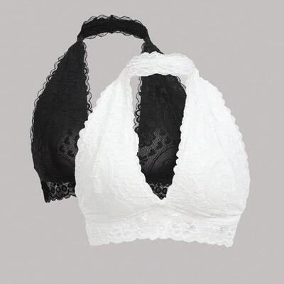 I 11672 Lace Comfortable Straps Bra 蕾丝抹胸文胸