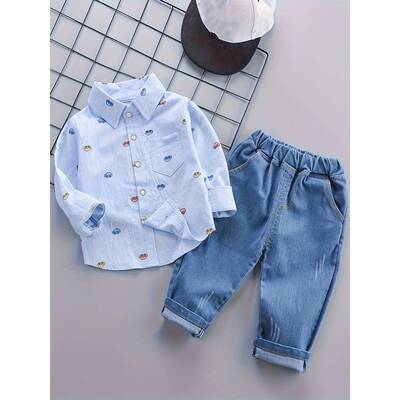 G 38933 New Style Boys Spring Outfit 帅气童套装