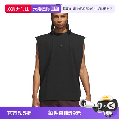【自营】adidas阿迪达斯ADIDAS CUTOFF男女运动休闲无袖T恤KG7287