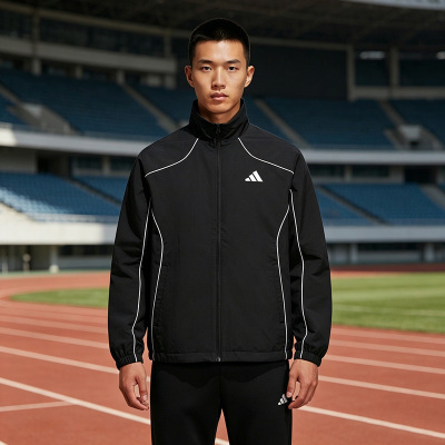 【自营】adidas阿迪达斯户外健身跑步外套男运动梭织夹克 KY9983